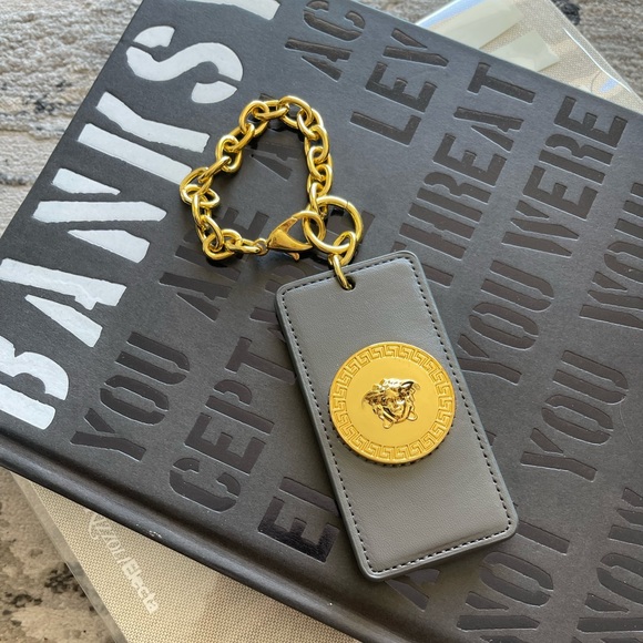 Versace | Accessories | Authentic Versace Luggage Tag | Poshmark